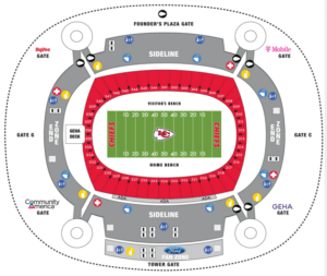 Best Seats at Arrowhead Stadium - Chiefs Seating Chart