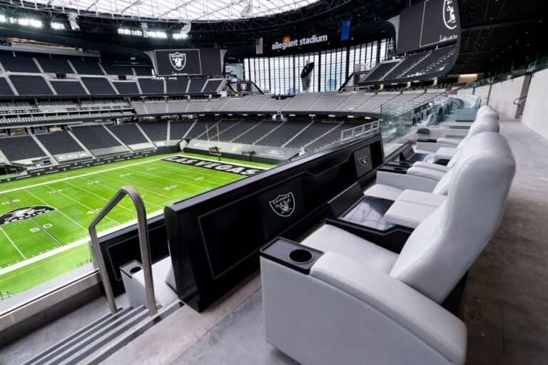 Best Seats at Allegiant Stadium - Las Vegas Raiders Seating Chart
