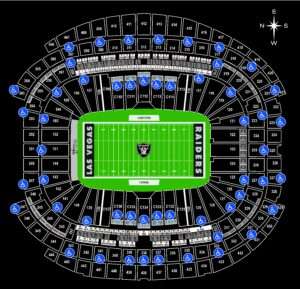 Best Seats at Allegiant Stadium - Las Vegas Raiders Seating Chart