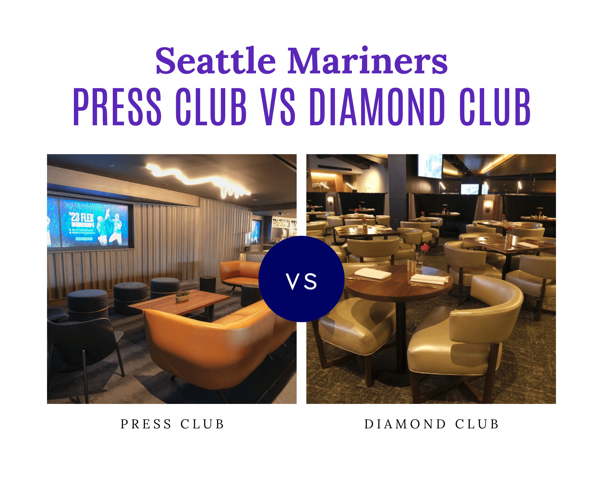 Seattle Mariners Press Club vs Diamond Club