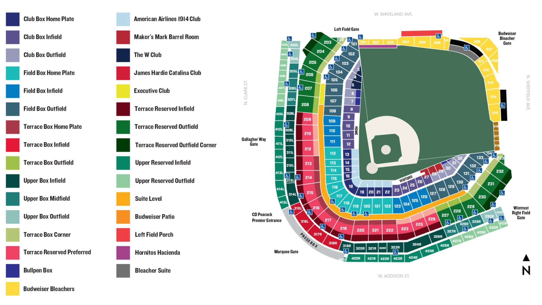 The Best Seats for the Chicago Cubs at Wrigley Field