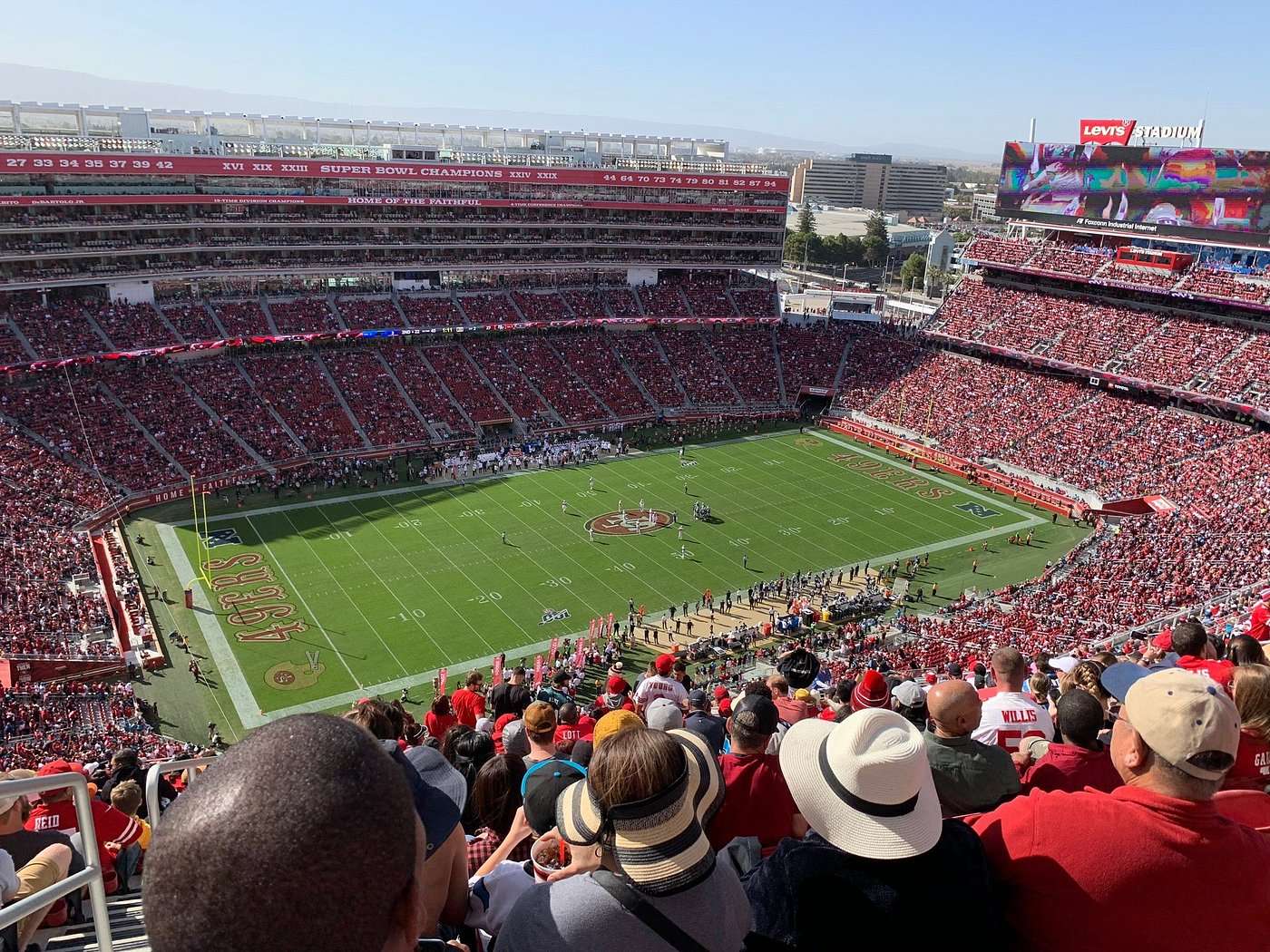 The Best Seats for San Francisco 49ers at Levi’s Stadium