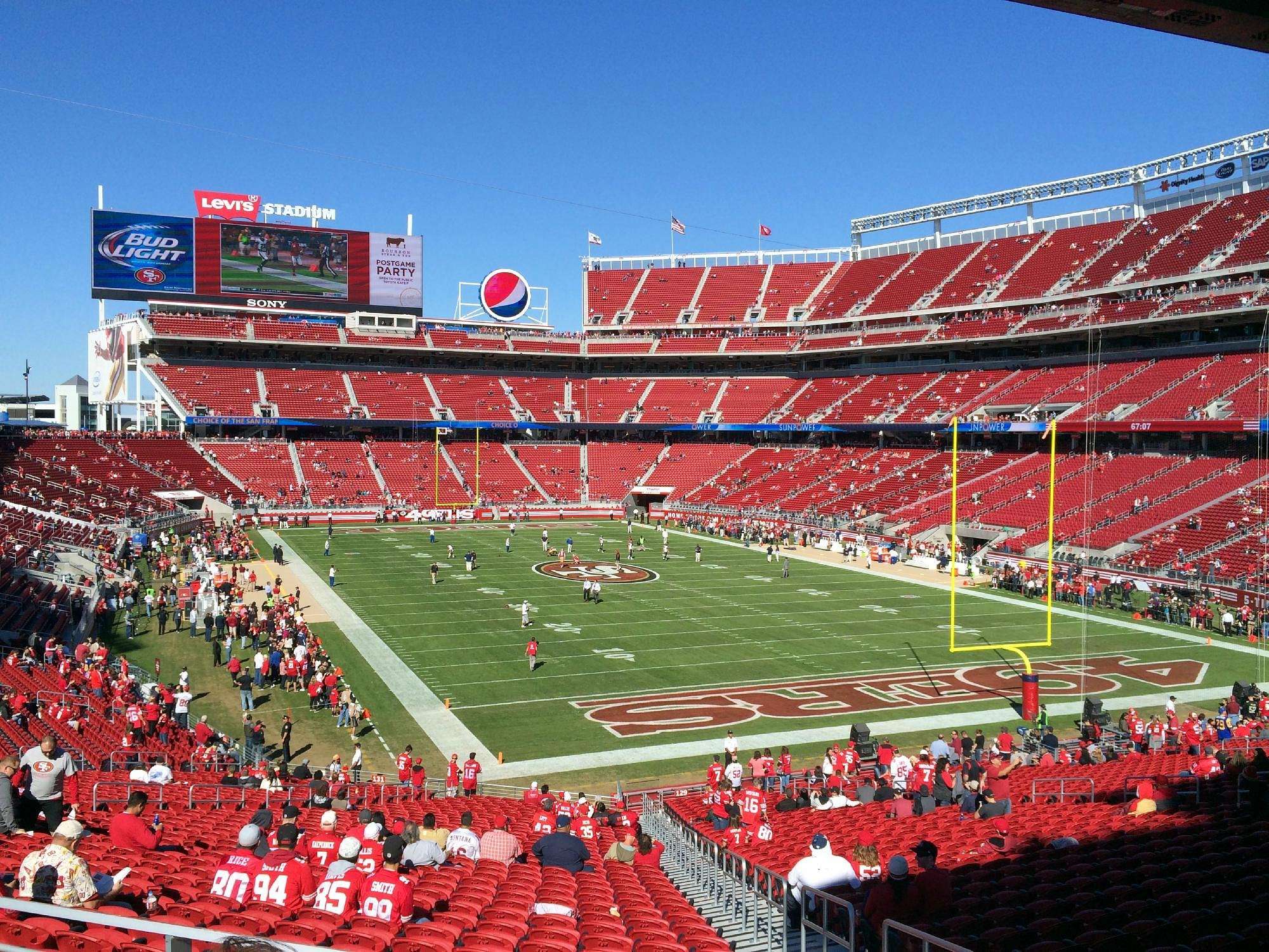 The Best Seats for San Francisco 49ers at Levi’s Stadium
