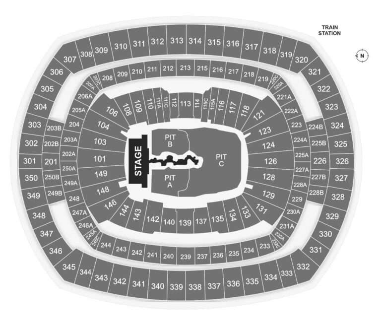The Best Seats For New York Giants And New York Jets At MetLife Stadium