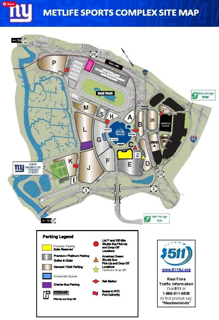 The Best Seats For New York Giants And New York Jets At MetLife Stadium