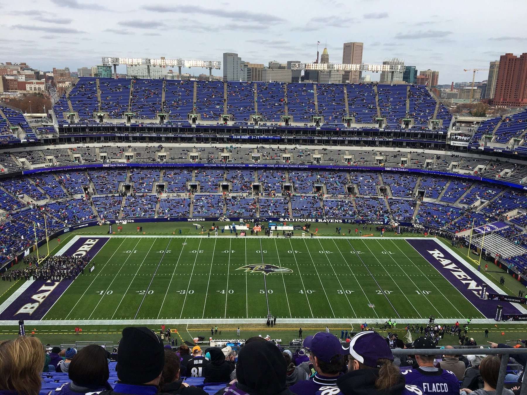 The Best Seats for Baltimore Ravens at M&T Bank Stadium - SeatSecrets