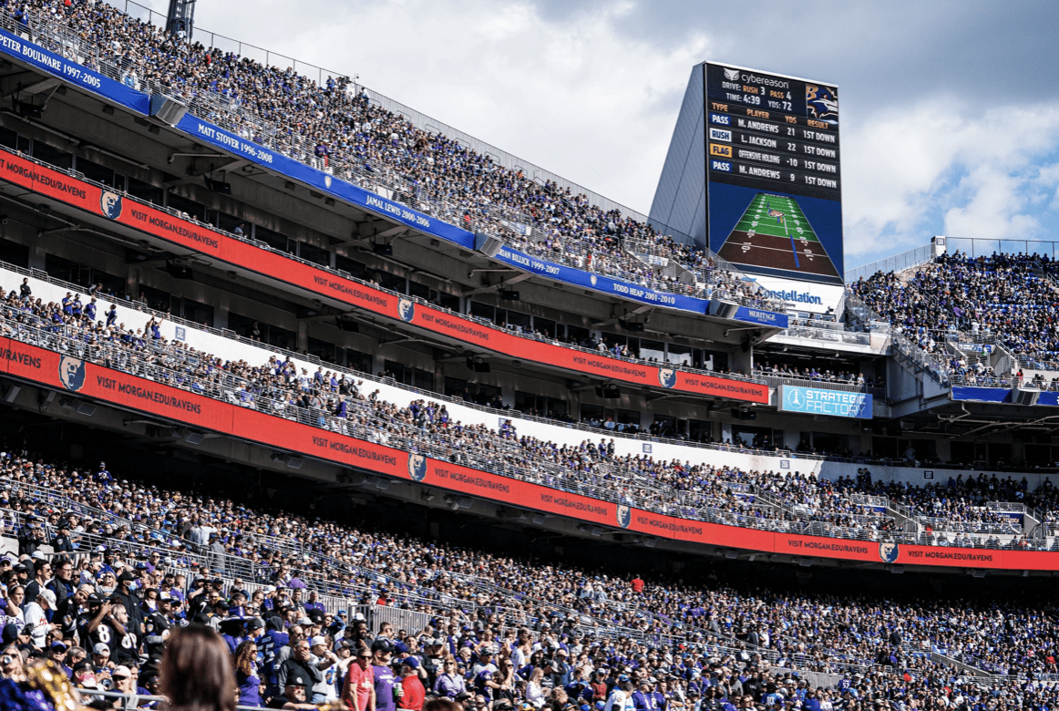 The Best Seats for Baltimore Ravens at M&T Bank Stadium - SeatSecrets