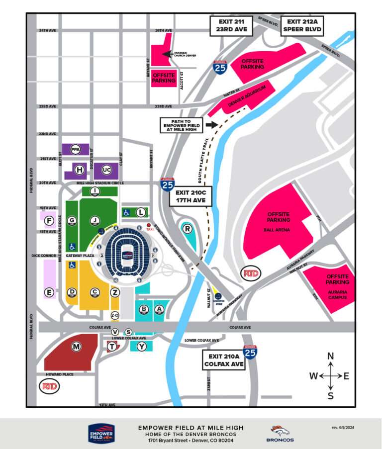 The Best Seats for Denver Broncos at Empower Field at Mile High