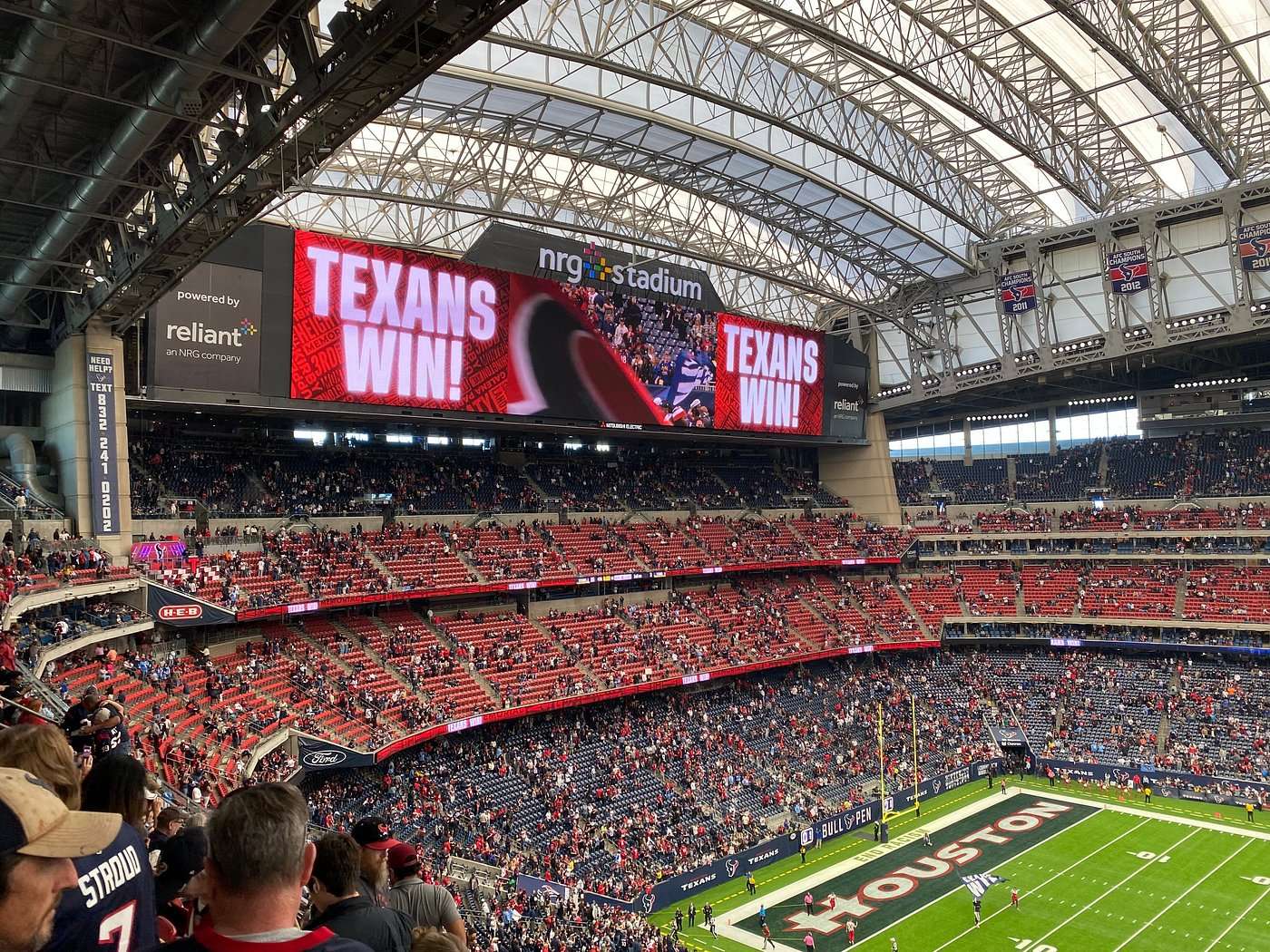 The Best Seats for The Houston Texans at NRG Stadium