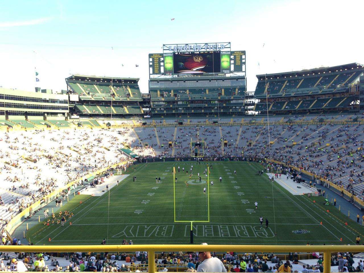 The Best Seats for Green Bay Packers at Lambeau Field