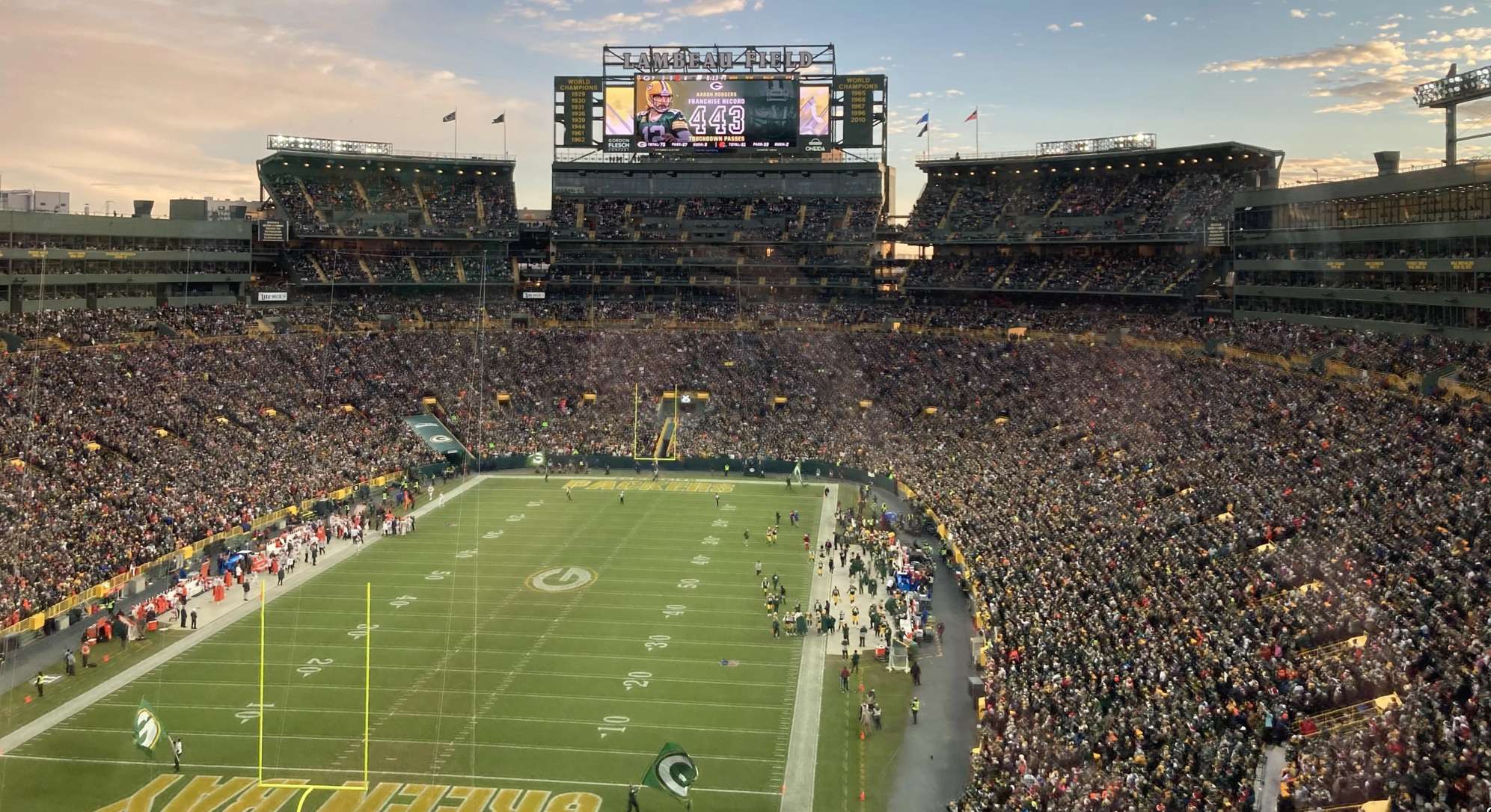 The Best Seats for Green Bay Packers at Lambeau Field