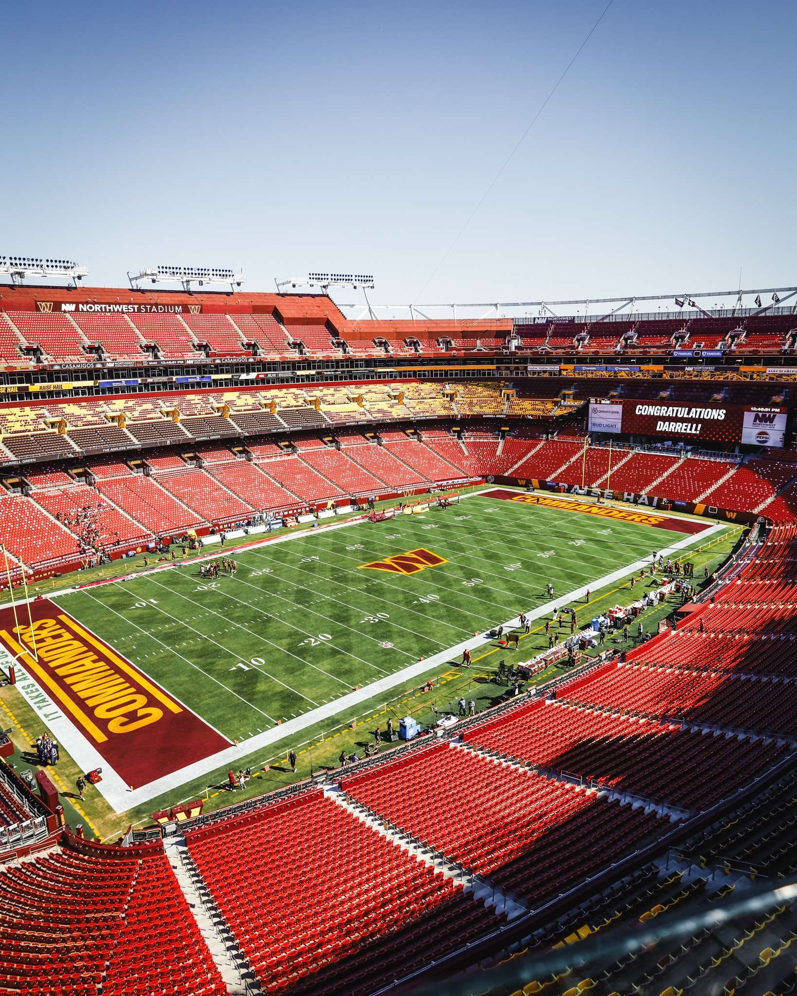 The Best Seats for Washington Commanders at Northwest Stadium