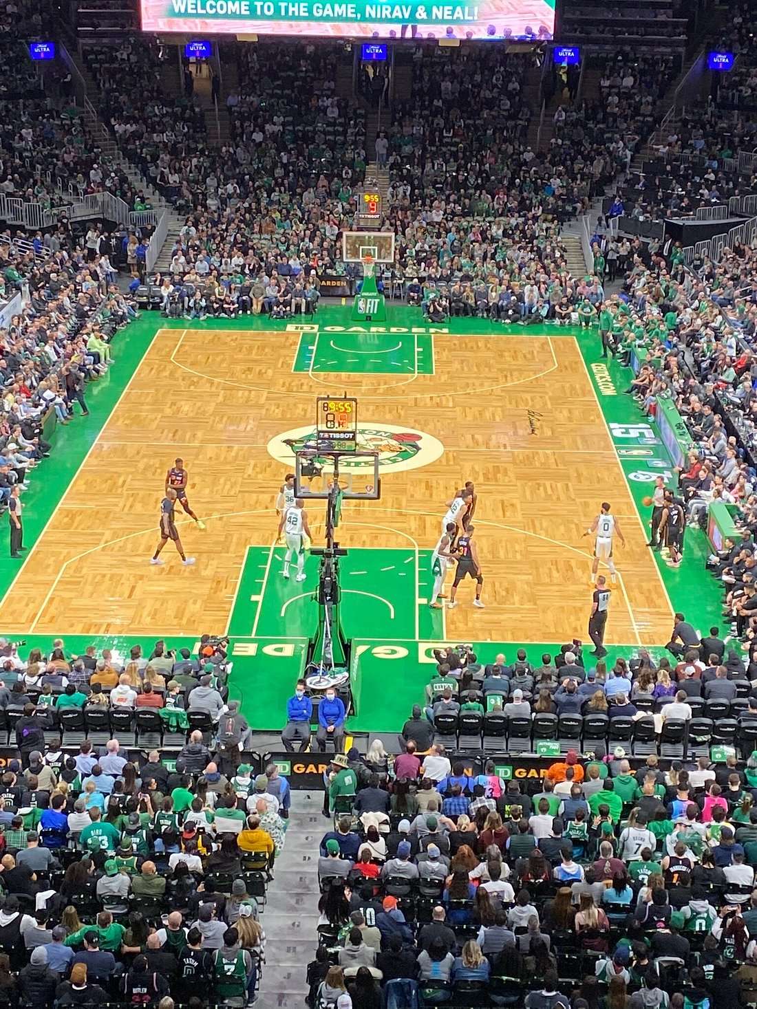 The Best Seats for Boston Celtics and Boston Bruins at TD Garden
