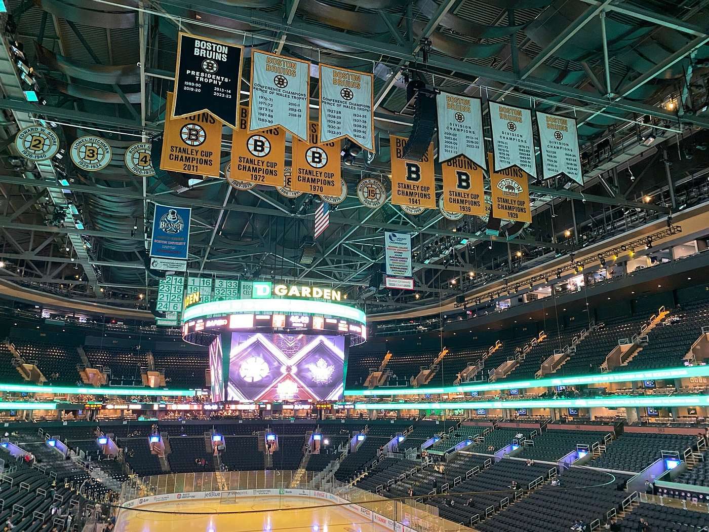 The Best Seats for Boston Celtics and Boston Bruins at TD Garden