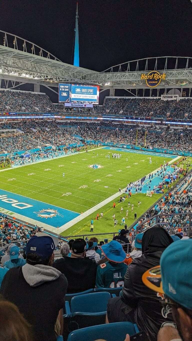 The Best Seats for Miami Dolphins at Hard Rock Stadium