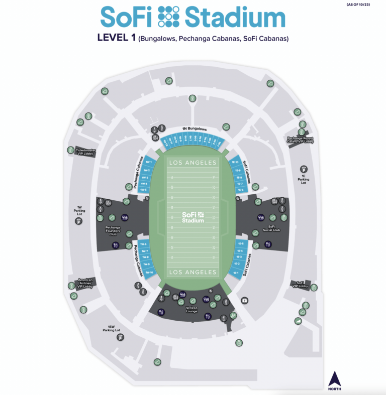 The Best Seats for Los Angeles Rams and Los Angeles Chargers at SoFi ...