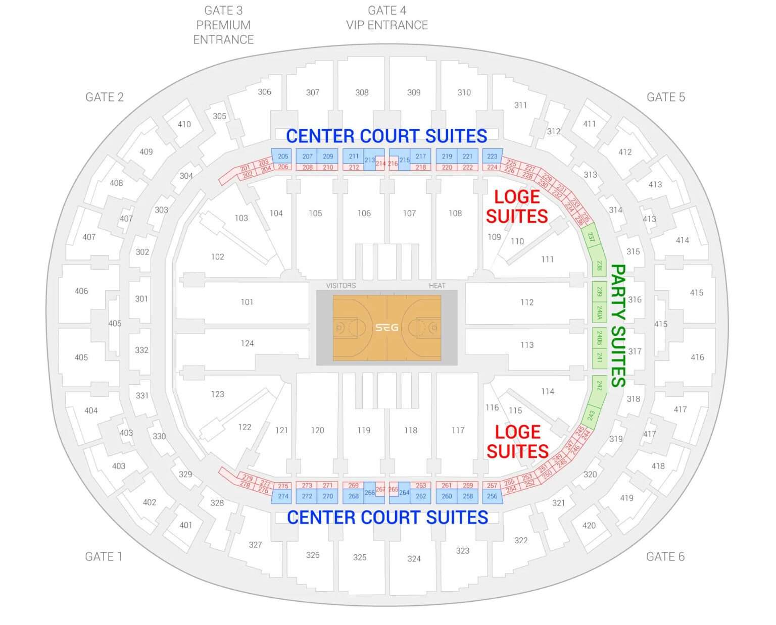 The Best Seats for Miami Heat at Kaseya Center