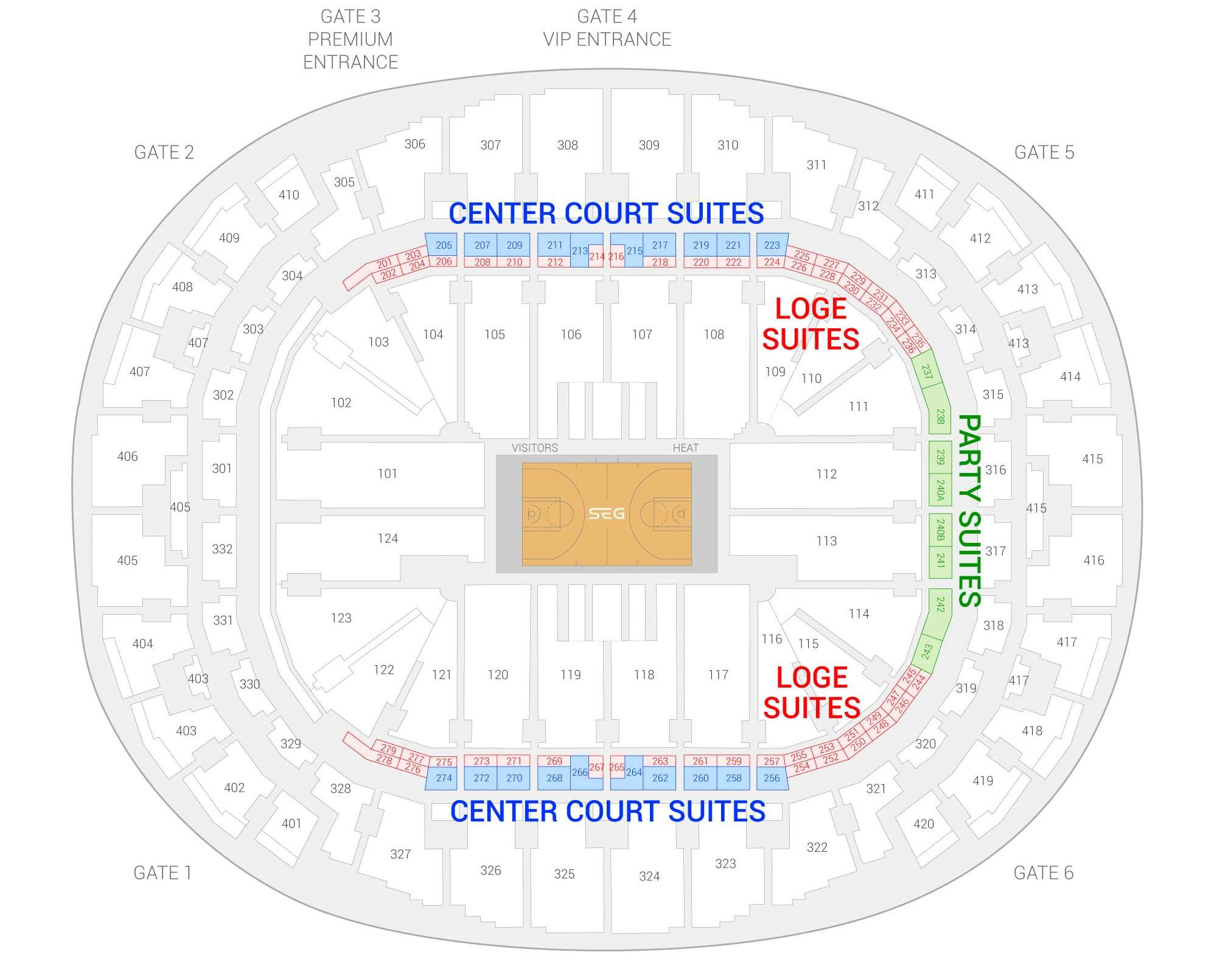 The Best Seats for Miami Heat at Kaseya Center