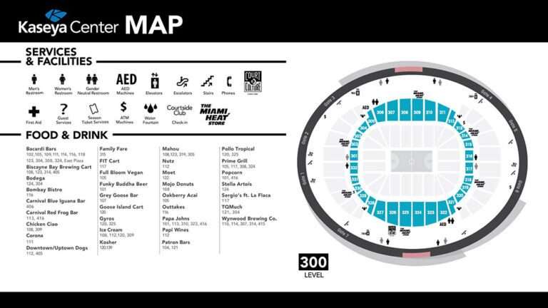 The Best Seats for Miami Heat at Kaseya Center