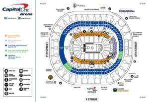 The Best Seats for Washington Wizards and Washington Capitals at ...
