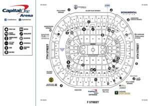 The Best Seats for Washington Wizards and Washington Capitals at ...