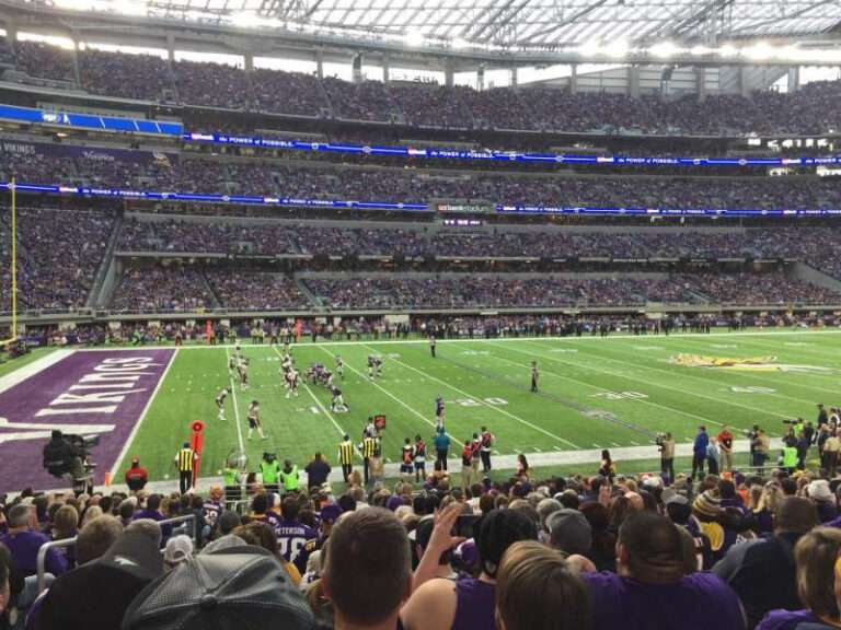 The Best Seats for Minnesota Vikings at U.S. Bank Stadium