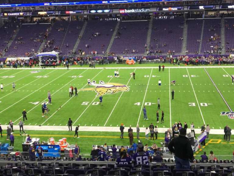 The Best Seats for Minnesota Vikings at U.S. Bank Stadium