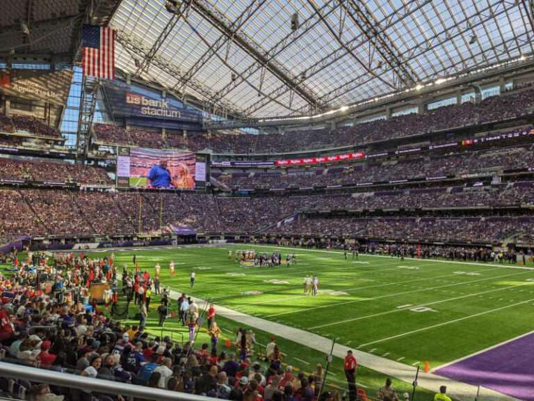 The Best Seats for Minnesota Vikings at U.S. Bank Stadium