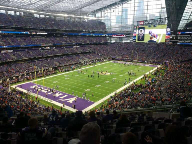 The Best Seats for Minnesota Vikings at U.S. Bank Stadium