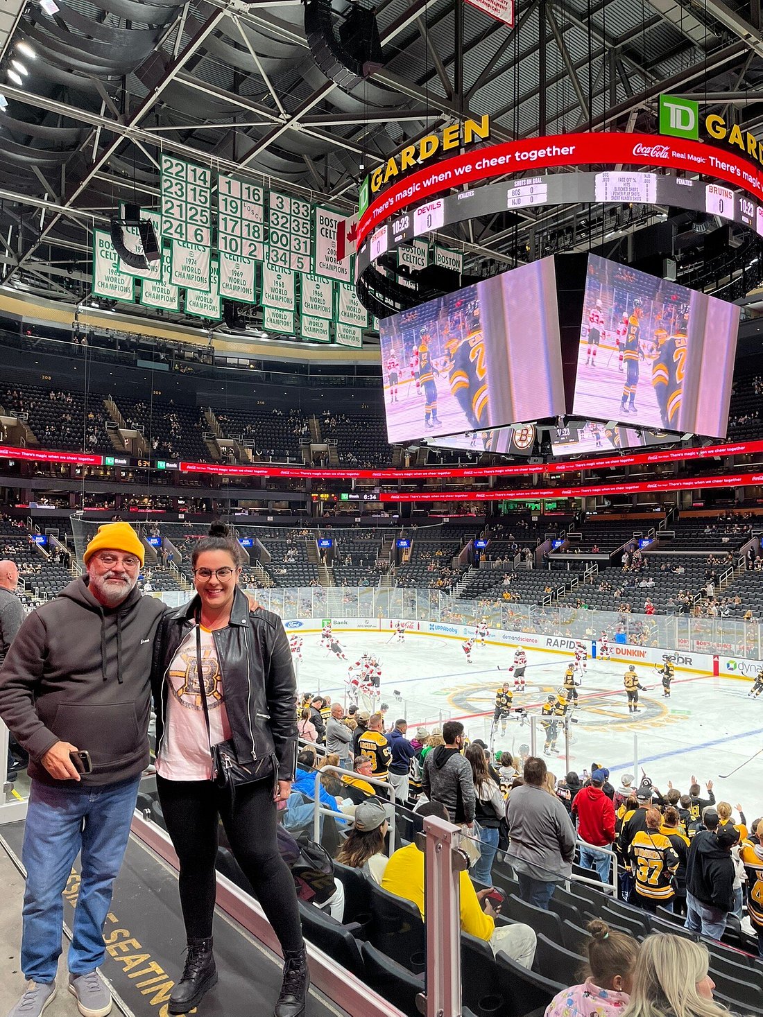 The Best Seats for Boston Celtics and Boston Bruins at TD Garden