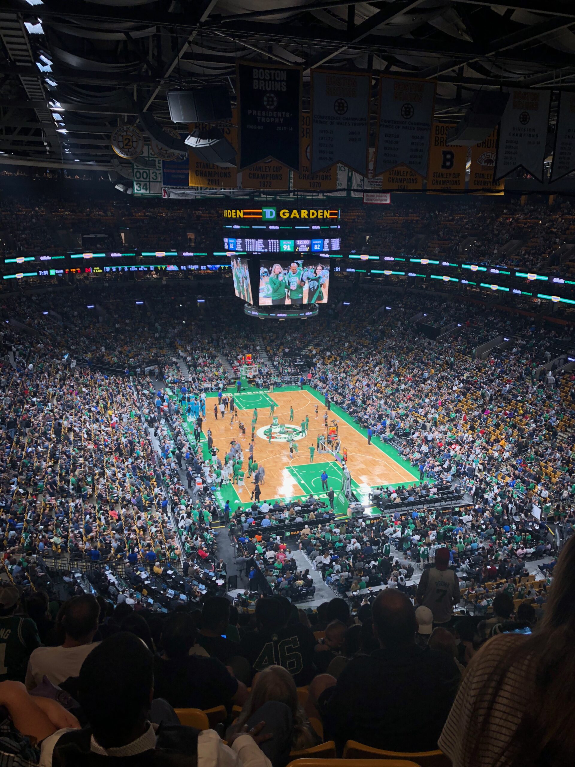 The Best Seats for Boston Celtics and Boston Bruins at TD Garden