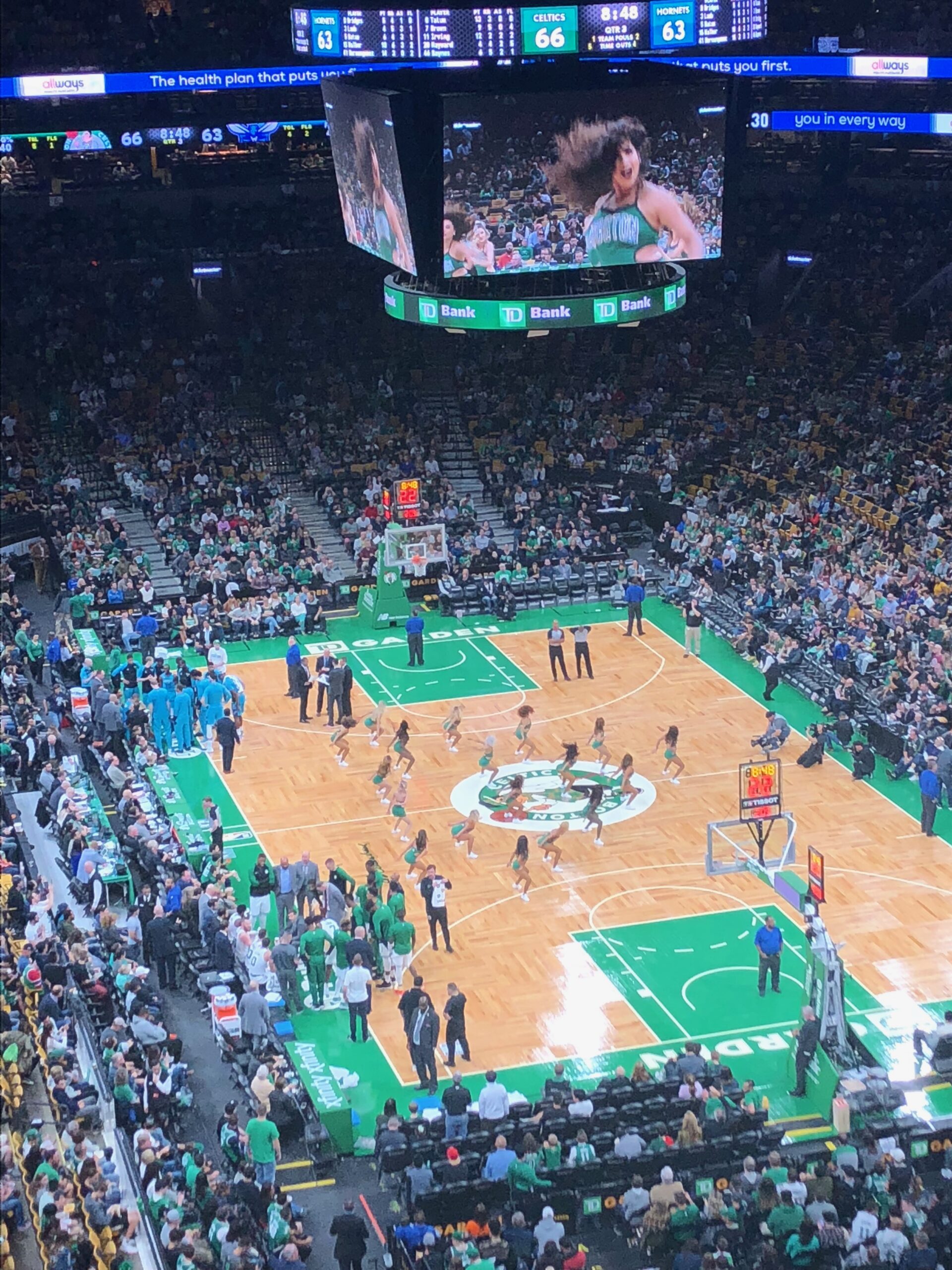 The Best Seats for Boston Celtics and Boston Bruins at TD Garden