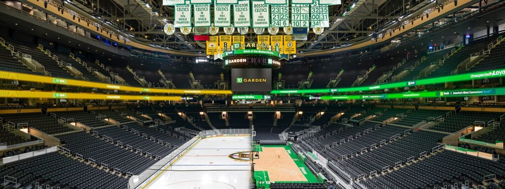 The Best Seats for Boston Celtics and Boston Bruins at TD Garden