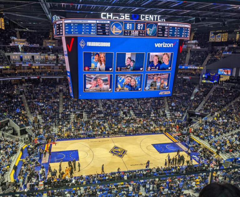The Best Seats for Golden State Warriors at Chase Center