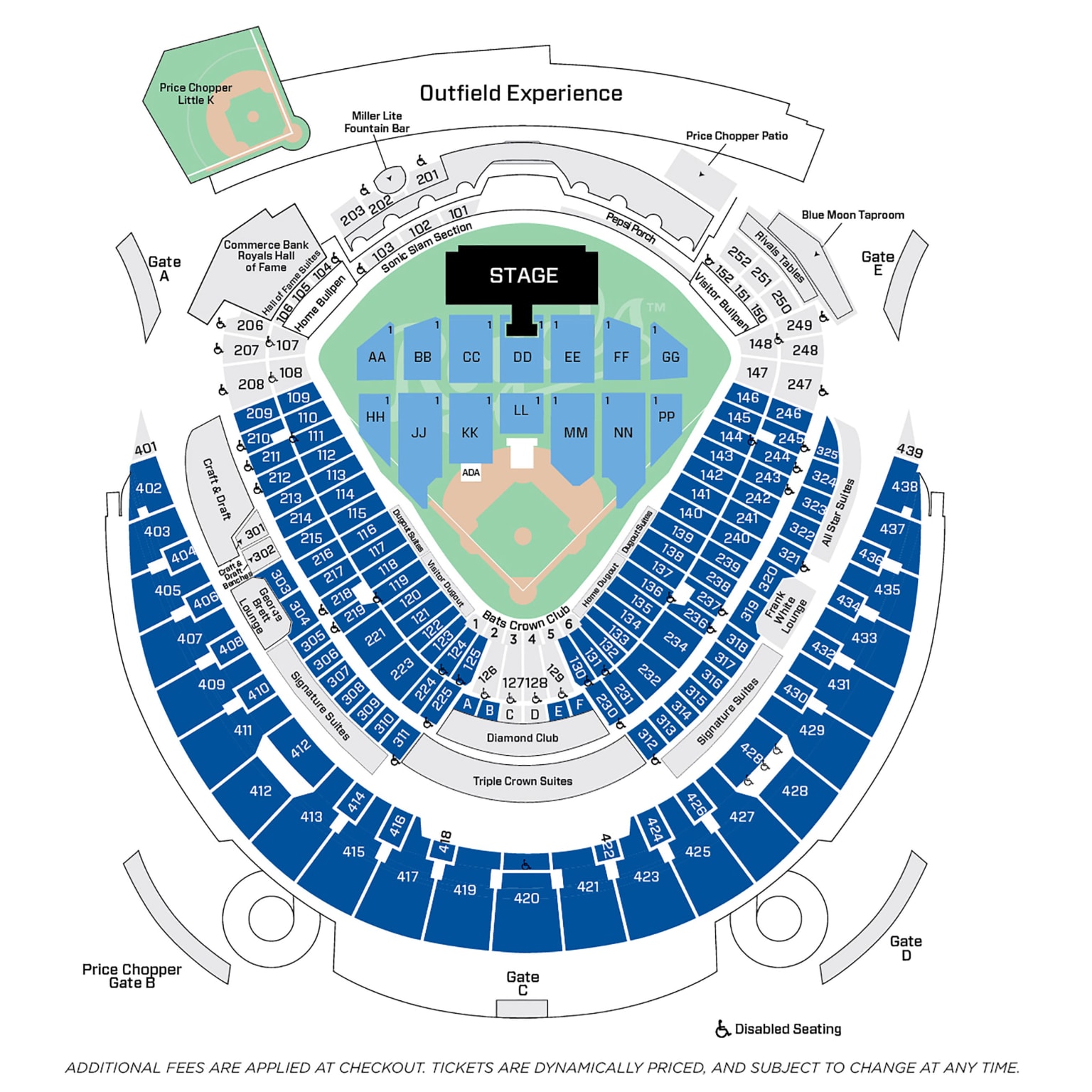 The Best Seats for the Kansas City Royals at Kauffman Stadium