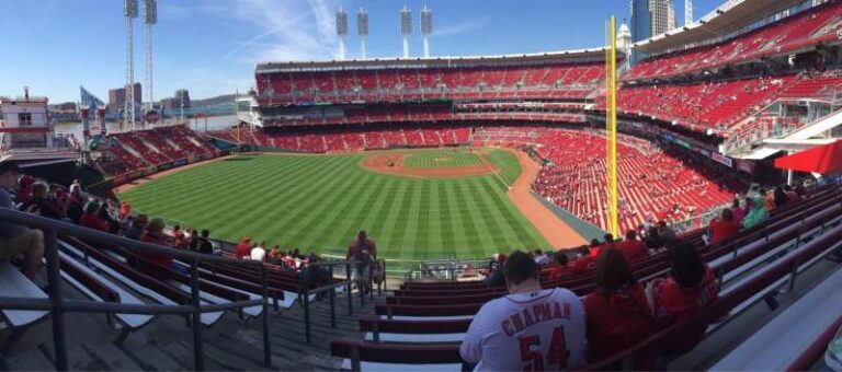 The Best Seats for the Cincinnati Reds at Great American Ball Park