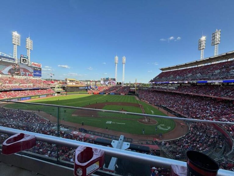 The Best Seats for the Cincinnati Reds at Great American Ball Park